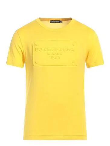 Dolce & Gabbana T-shirt Size Cotton - Yellow