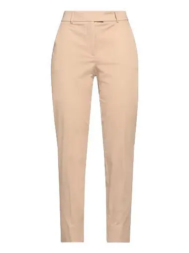 Peserico Tapered Stretch-cotton Trousers - Beige