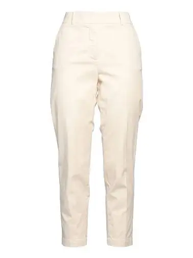Peserico Tapered Twill Pants - Beige