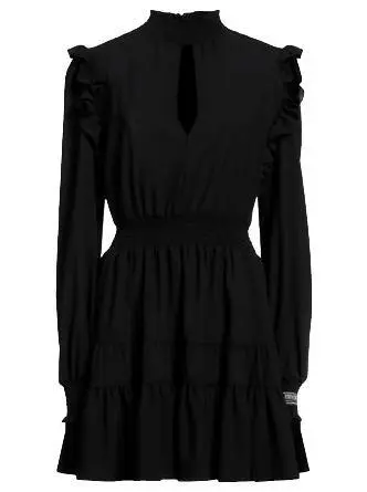Versace Mini Flared Dress - Black