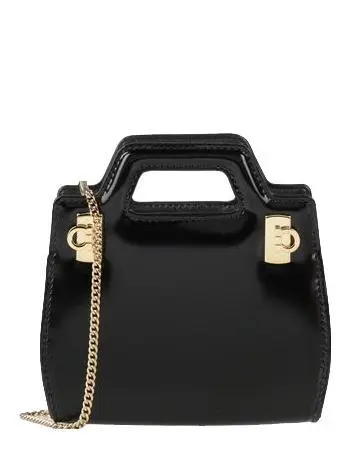 FERRAGAMO Wanda Micro Handbag - Black