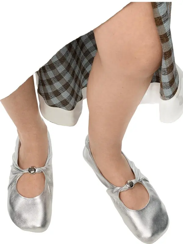 Loewe Pebble Ballerina - Silver