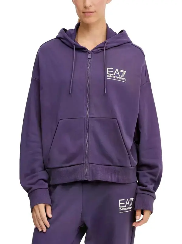 EA7 Hooded Tracksuit - Purple