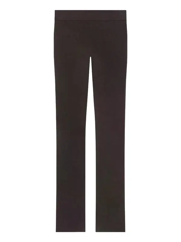 COURREGES Bootcut Interlock Trousers - Brown