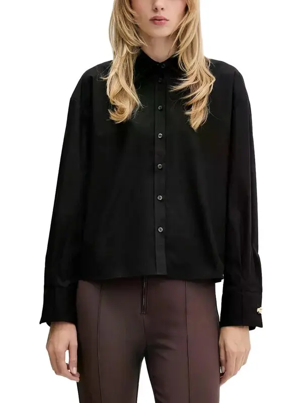Hugo Button-cuff Shirt - Black