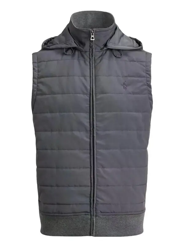 Ralph Lauren Hooded Gilet - Grey