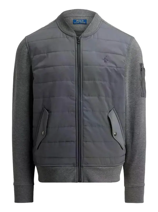 Polo Ralph Lauren Quilted Bomber Jacket - Grey