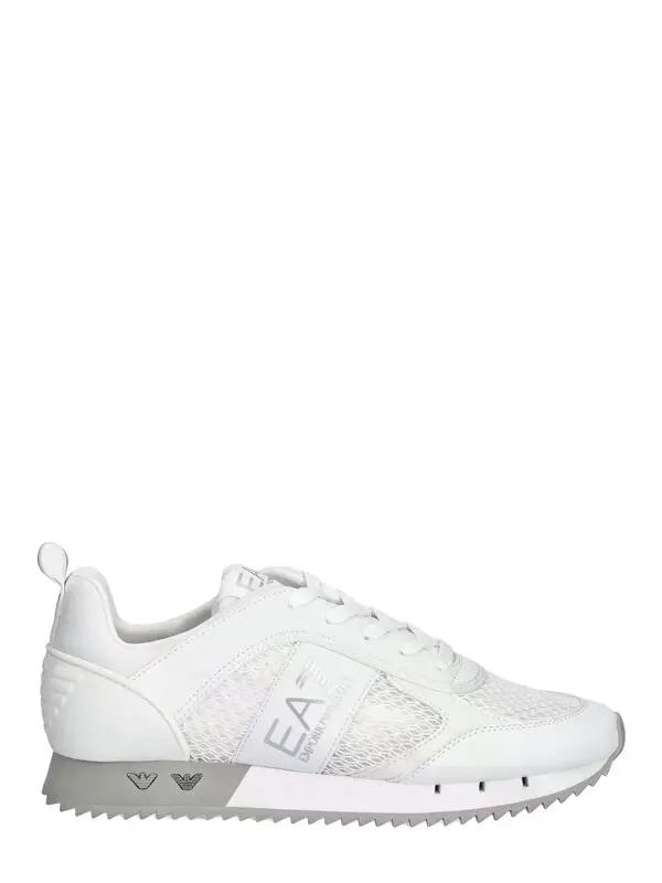 Emporio Armani Logo-detail Sneakers - White