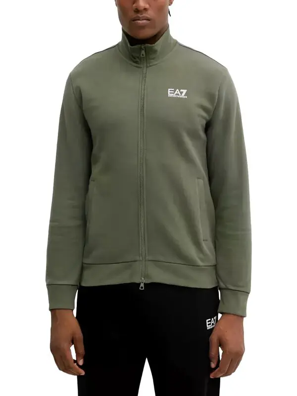 Emporio Armani Logo-detail Tracksuit - Green