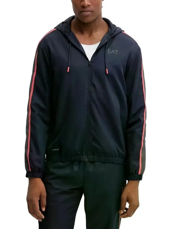 Emporio Armani Hooded Tracksuit - Blue