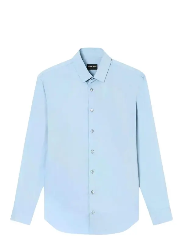 Giorgio Armani Long-sleeve Shirt - Blue