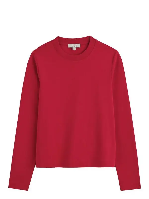 Cos Long Sleeve T-shirt - Red