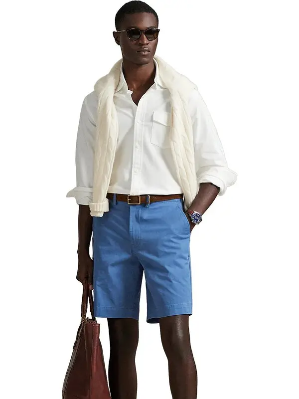 Ralph Lauren 9-inch Bedford Classic Fit Chino Short - Delta Blue