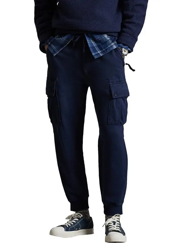 Ralph Lauren Loopback Fleece Utility Pant - Cruise Navy