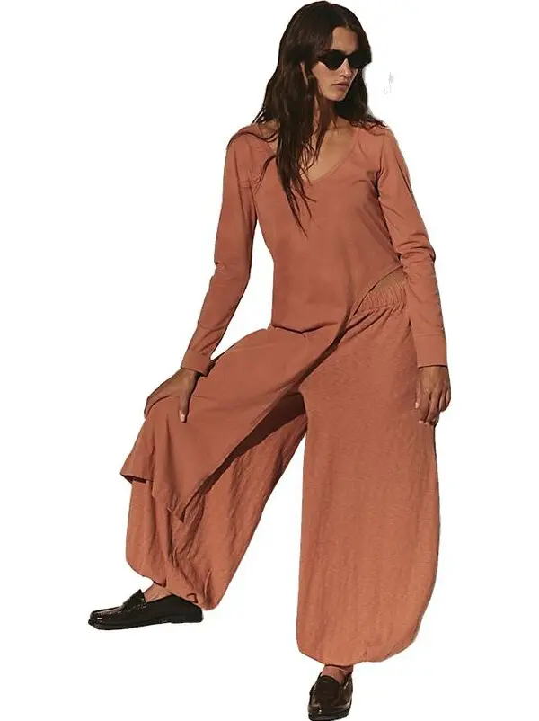 Free People Meena Pant Set - Sun Bake