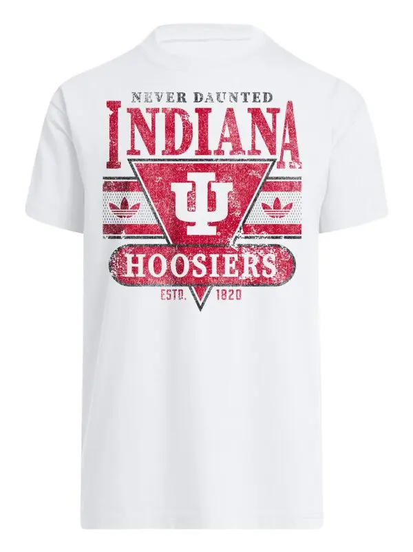 Adidas Indiana Hoosiers Originals Graphic T-shirt - White / Multi