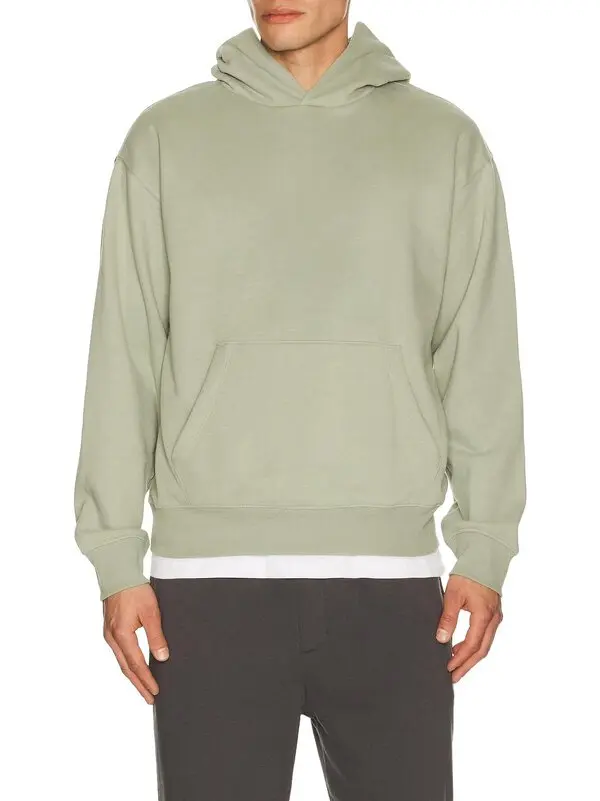 Beyond Yoga Luxefleece Hoodie - Grey Sage