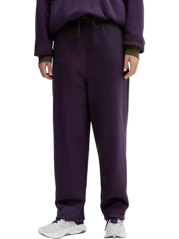 Emporio Armani Logo Detail Track Pants - Purple