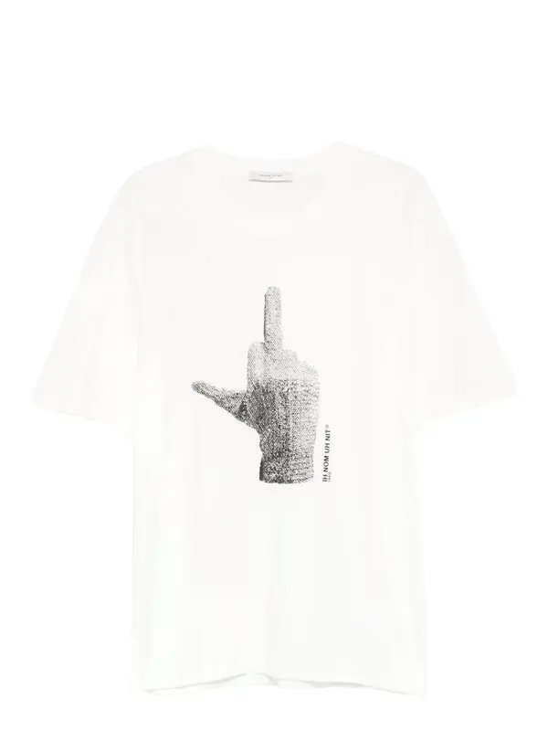 IH NOM UH NIT Graphic-print T-shirt - White