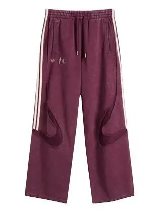 Adidas X Thug Club Teamgeist Sweatpants - Maroon