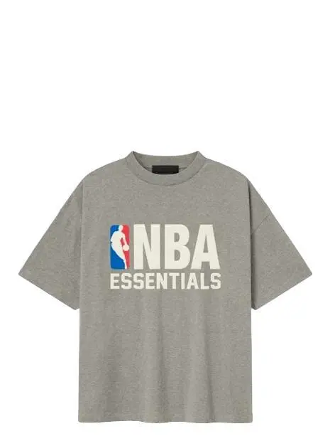 Fear Of God Essentials Nba 90's Tee Shirt - Concrete Heather