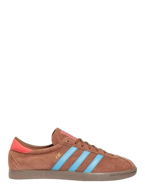 Adidas Kyoto Size? X Billy's Sneakers - Preloved Brown/sky Blue Rush/bright Red