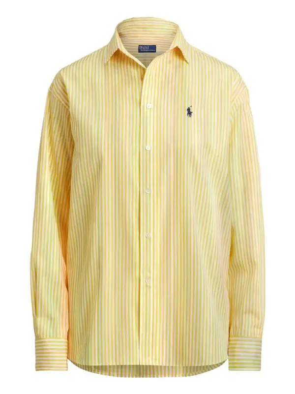 Polo Ralph Lauren Long-sleeve Striped Shirt - Yellow
