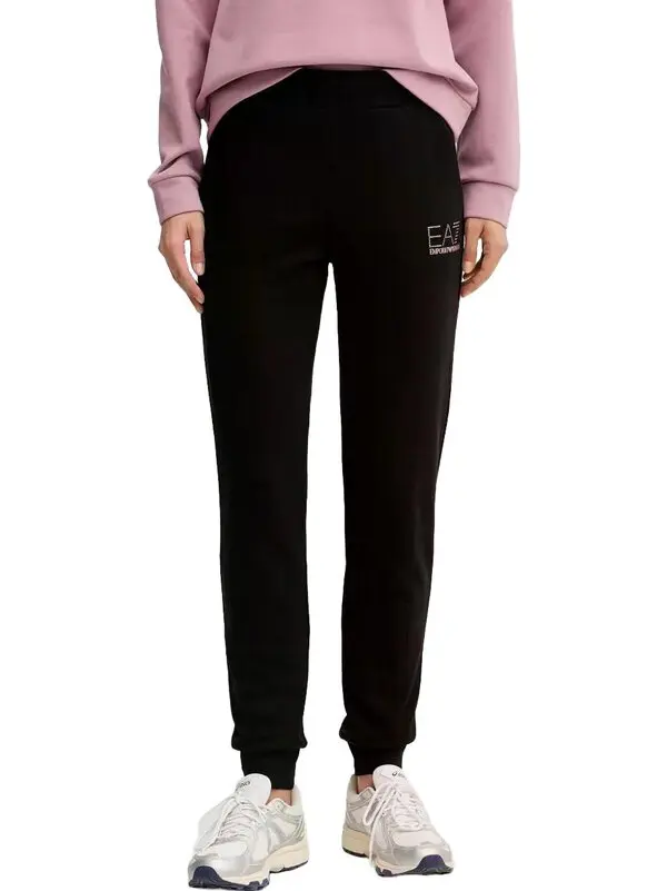 Emporio Armani Logo-detail Track Pants - Black