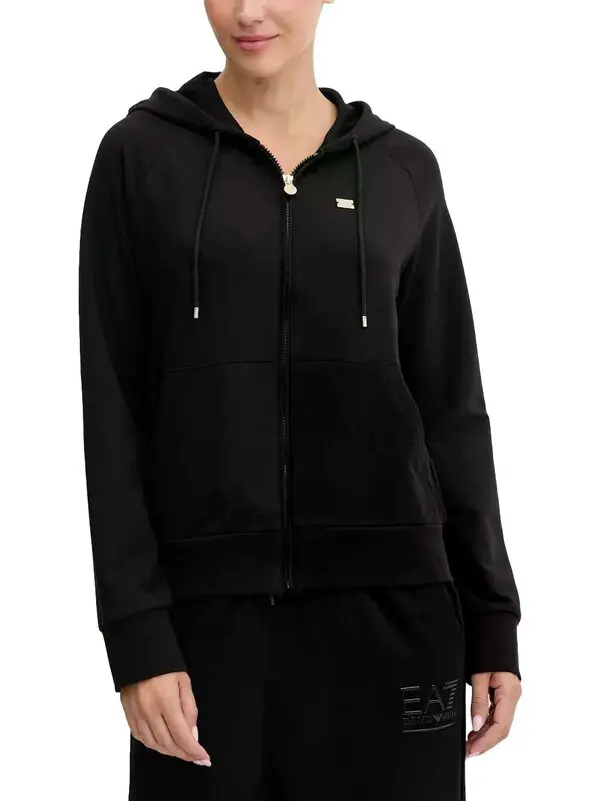 Emporio Armani Core Lady Zip-up Hoodie - Black