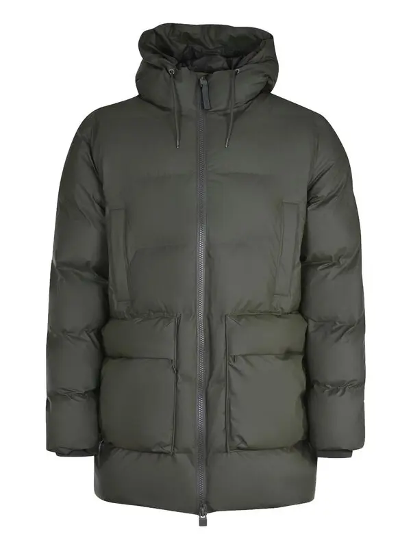 Rains Puffer Coat - Green