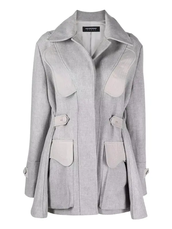 KIKO KOSTADINOV Gellhorn Fitted Jacket - Grey