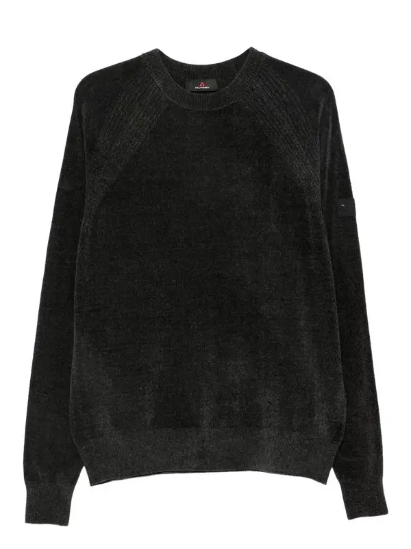 Peuterey Sironi 01 Ribbed Long-sleeve Sweater - Grey