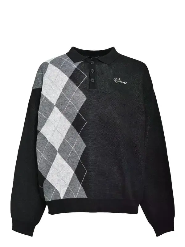 BREATH Logo-embroidered Polo Shirt - Black