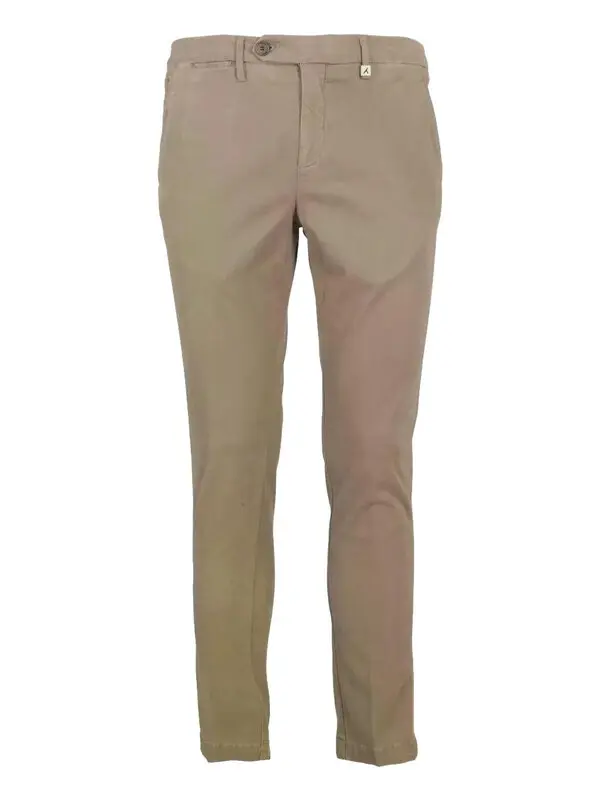 MYTHS Logo-plaque Trousers - Neutrals