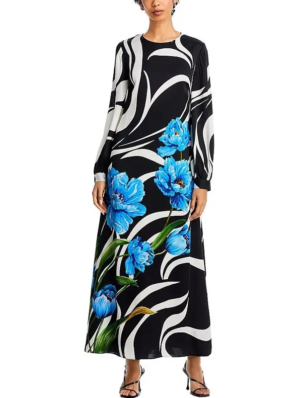 Elie Tahari Renata Floral-print Dress - Wildside Floral