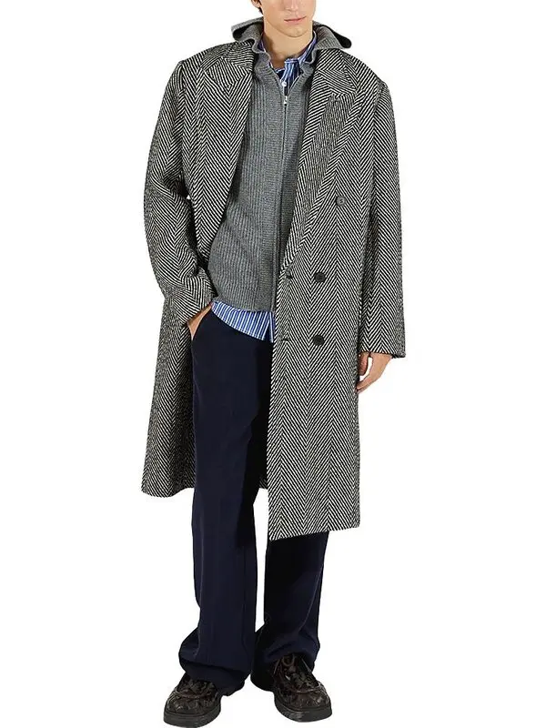 KROST Elliot Wool Overcoat - Black