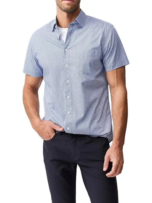 Rodd & Gunn Blumine Sports Fit Shirt - Indigo