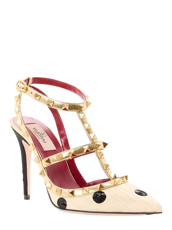 Valentino Garavani Pointed Pumps - White/black