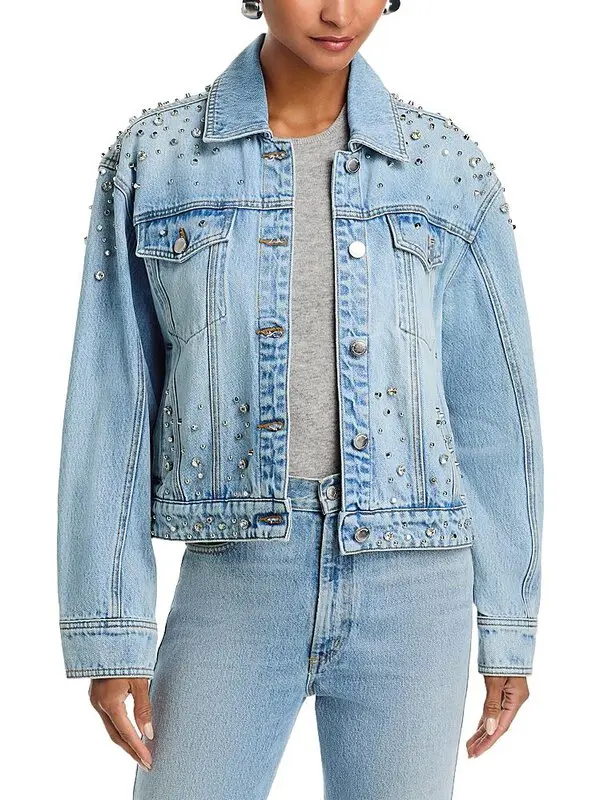 Blanknyc Denim Trucker Jacket - Diamonds In The Sky