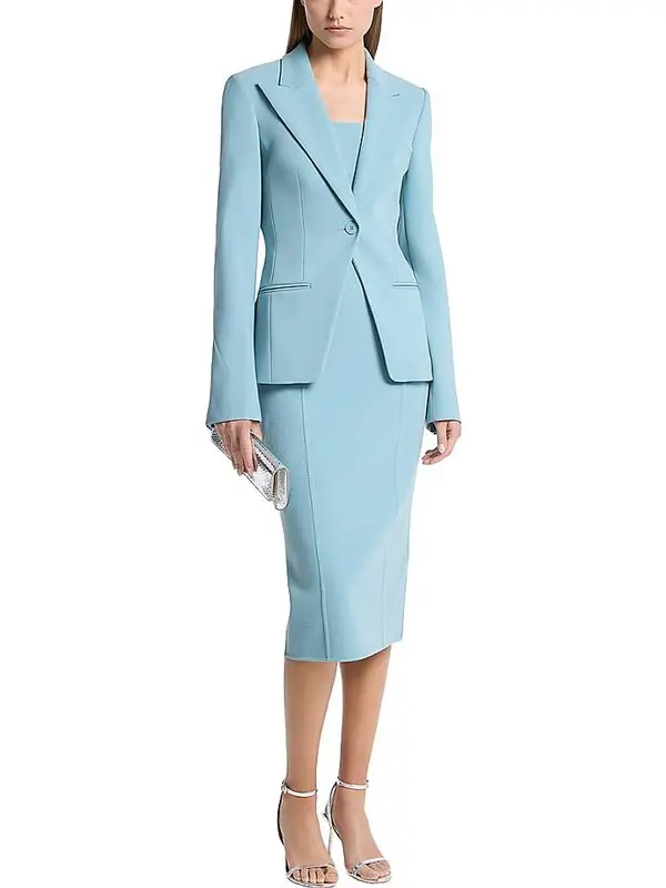 Michael Kors Peak Lapel Blazer - Seaglass