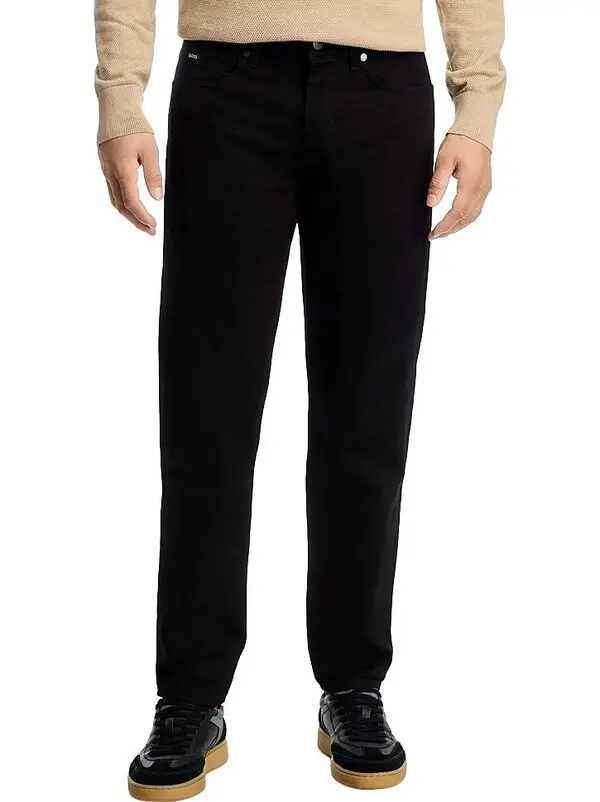BOSS Maine Regular Fit Denim Jeans - Black