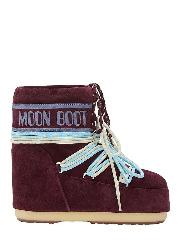 Moon Boot Mb Icon Low Boots - Burgundy