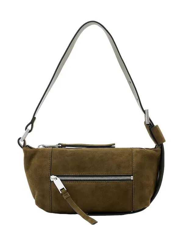 ALLSAINTS Vega Mini Shoulder Bag - Olive Green