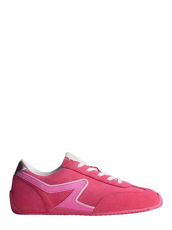 Rag & Bone Retro Runner Slim Ultra Sneakers - Hot Pink Suede