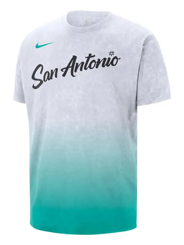 Nike San Antonio Spurs Essential City Edition Nba Max90 T-shirt - White