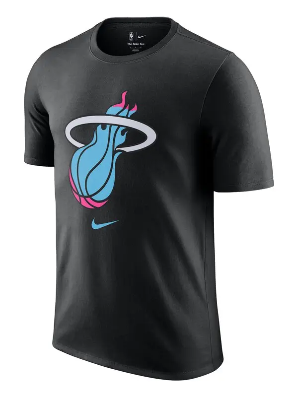 Nike Miami Heat Essential City Edition Nba T-shirt - Black