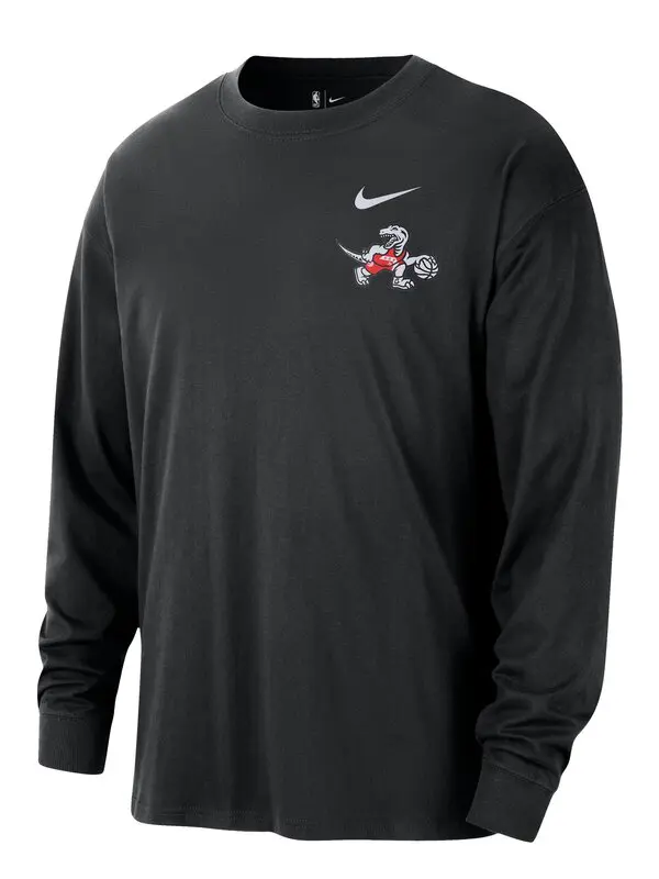 Nike Toronto Raptors Essential City Edition Nba Long-sleeve T-shirt - Black
