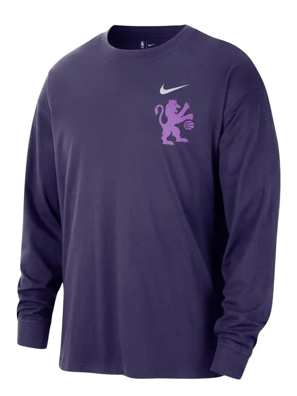 Nike Sacramento Kings Essential City Edition Nba Long-sleeve T-shirt - Purple