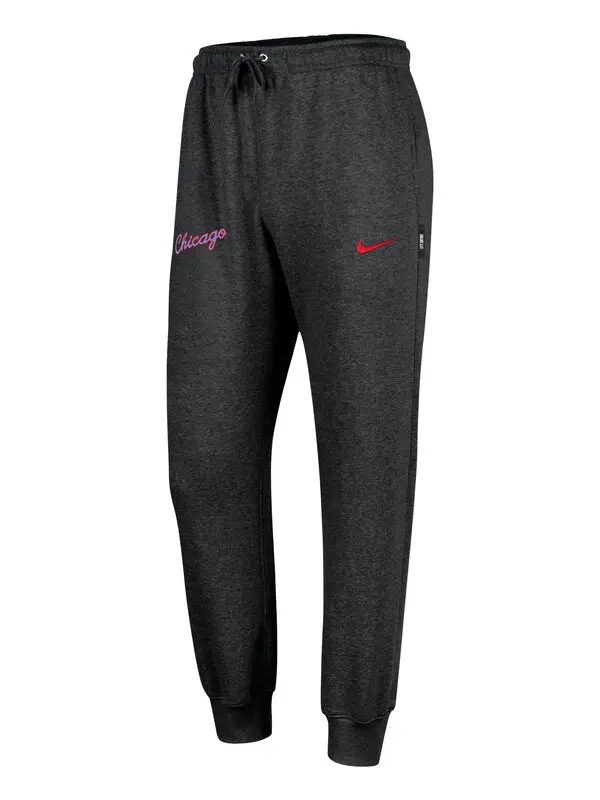 Nike Chicago Bulls City Edition Nba Club Fleece Jogger Pantsin | Hq5473-010 - Black