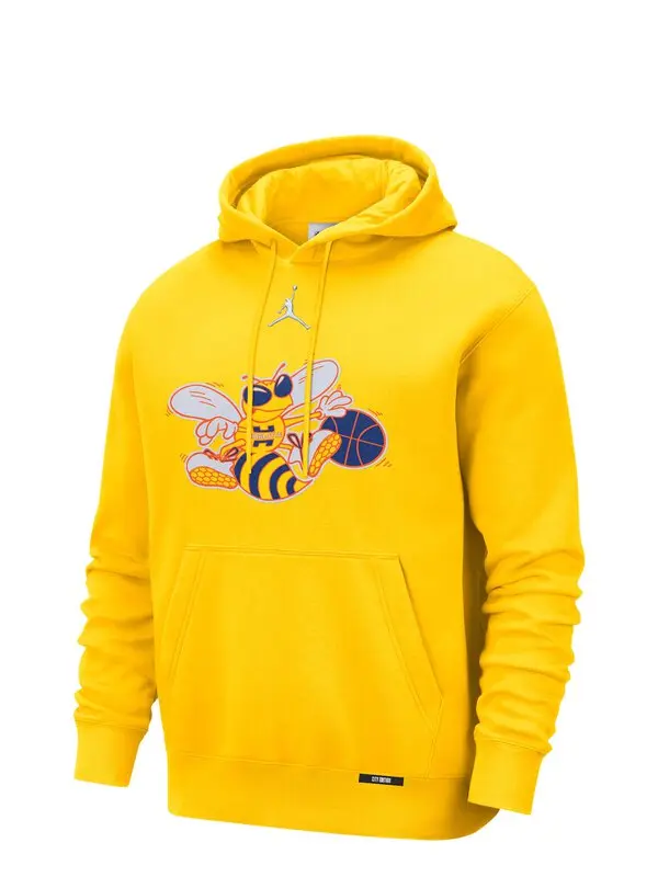Nike Charlotte Hornets City Edition Club Hoodie - Yellow